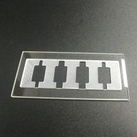 China Machining Quartz Glass Sheet Customization High Purity Grooved for sale