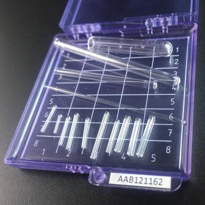 China Quartz Capillary Tube One End Closed For Lab Experiment for sale