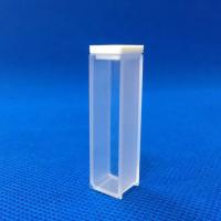 China 35ml Optiglass Quartz Cuvette For Fluorescence Spectrometer for sale