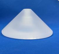 China Machining Quartz Glass Cone Frosted Surface Customized Heat Resistance for sale