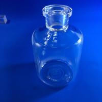 China High Temperature Resistance Quartz Apparatus Fused Quartz Bottle Lab for sale
