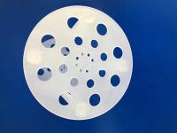 China Milky White Quartz Apparatus Quartz Products Terminal Base For Semiconductor for sale
