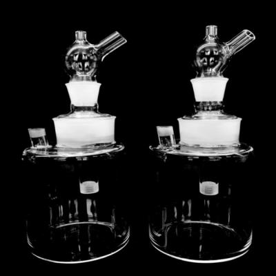 China Quartz Apparatus Customized Quartz Bell Jar Glass Vacuum Bell Jar for sale