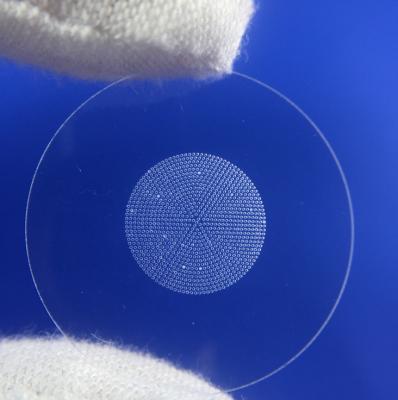 China Machining Quartz Glass Quartz Glass Plate Transparent With Small Holes for sale