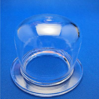 China Quartz Apparatus Clear Quartz Tube Custom Sealed With Flange Large Diameter for sale