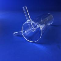 China Quartz Apparatus Chemical Glassware Quartz Glass Fittings With Quartz Valves for sale