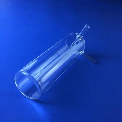 China Quartz Apparatus Chemical Glassware Quartz Glass Fittings With Quartz Valves for sale