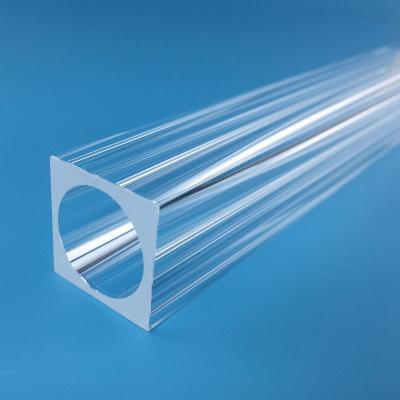 China Quartz Capillary Tube Outer Square Inner Circle for sale