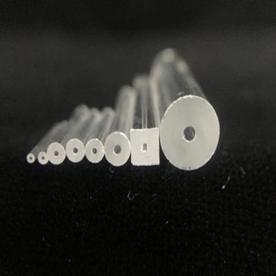 China Transparent Heat Resistance Quartz Capillary Tube for sale