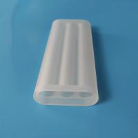China Frosted Quartz Laser Cavity Filter Laser Spare Parts High Precision for sale