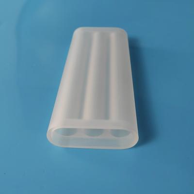 China Frosted Quartz Laser Cavity Filter Laser Spare Parts High Precision for sale