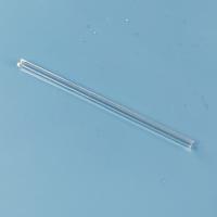 China Semi Circular Transparent Quartz Capillary Tube High Temperature Resistant For Semiconductor for sale