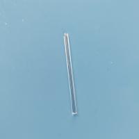 China Semi Circular Transparent Quartz Capillary Tube High Temperature Resistant For Semiconductor for sale