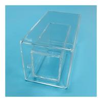 China Double Wall Square Quartz Tube Good Soldering Skills Low Thermal Expansion Coefficient for sale