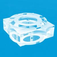 China Machining Quartz Glass Quartz Part Shape Customized OEM Factory for sale