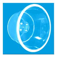 China Clear Fused Quartz Apparatus Glass Reaction Vessel High Precision for sale