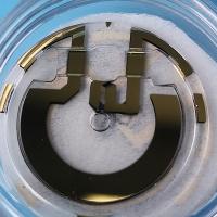 China Machining Beam Quartz Pendulum Gold Coated Optical Quartz Glass For High Reflection for sale