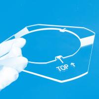 China Optical Quartz Glass Plate Transparent Quartz Glass With Large Holes for sale