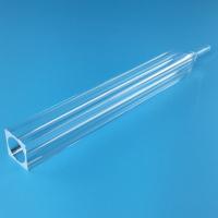 China Conical Quartz Tube Customized Shape And Dimension for sale