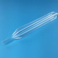 China Conical Quartz Tube Customized Shape And Dimension for sale