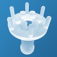 China Custom Glass Parts High Precision Quartz Mechanism Support For Semiconductor for sale