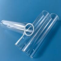 China High Purity Quartz Glass Tube For Optical Fiber Large diameter for sale