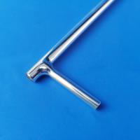 China Silver Coated Surface Quartz Glass Tube Stable Performance for sale