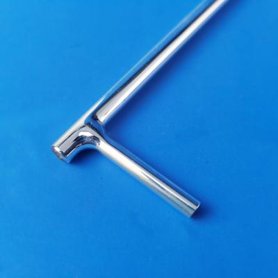 China Silver Coated Surface Quartz Glass Tube Stable Performance for sale