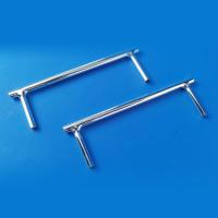 China Silver Coated Surface Quartz Glass Tube Stable Performance for sale