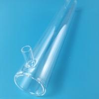 China Quartz Apparatus Quartz Reactor Double Wall Jacketed Immersion Well Photochemical for sale