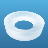 China Lab Cnc High Precision Quartz Flange High Temperature Resistance for sale