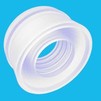 China High Precision Machining Quartz Glass Products Ring for sale