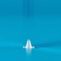 China Fused Transparent Quartz Tube One End Horn Bore And Other Square Bore for sale