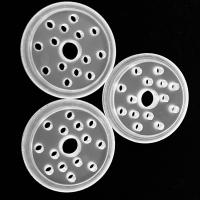 China Frosted Quartz Glass Plate With Multibore For Laboratory Water Swirling Device for sale