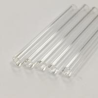 China Excellent Chemical Resistance Round Quartz Capillary Tube for Industrial Applications Fully Customizable for sale