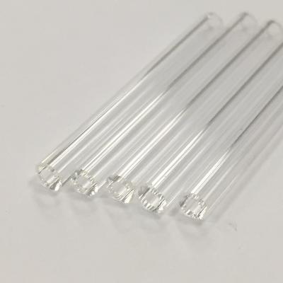 China Excellent Chemical Resistance Round Quartz Capillary Tube for Industrial Applications Fully Customizable for sale