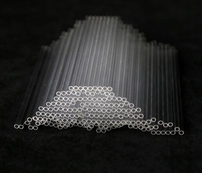 China Ultra Thin Walled Quartz Capillary Tube Wall Thickness 0.05mm for sale
