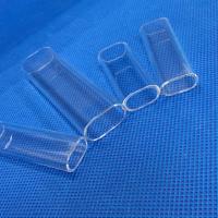 China Elliptical Single Wall Custom Laser Flow Tubes And Reflectors - Transparent for sale