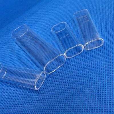 China Elliptical Single Wall Custom Laser Flow Tubes And Reflectors - Transparent for sale