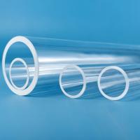 China High Purity Fused Silica Tubes And Rods For Fiber Optic Products for sale