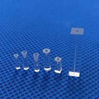 China High Temperature Resistance Quartz Tubes Quartz Fiber Sleeves ID0.126mm With Horn Mouth At Ends for sale