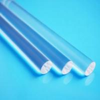 China Solid Quartz Capillary Rod Round Outer Diameter From 0.2mm To 10mm Excellent Heat Resistance for sale