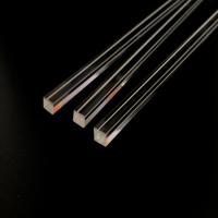 China Solid Quartz Capillary Rod Square 0.51X0.51mm for sale