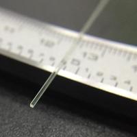 China Solid Quartz Capillary Rod Square 0.51X0.51mm for sale
