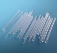 China Single-Port Sealed Quartz Glass Tube Durable For Various Uses for sale