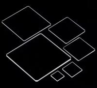 China Customized Circular Shape Quartz Glass Plate With Thickness Options Of 0.1mm To 10mm for sale