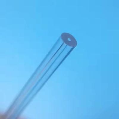 China High Temperature Resistant Laboratory Quartz Glass Tube Outside Diameter 0.2~11mm Quartz Capillary Tube for sale