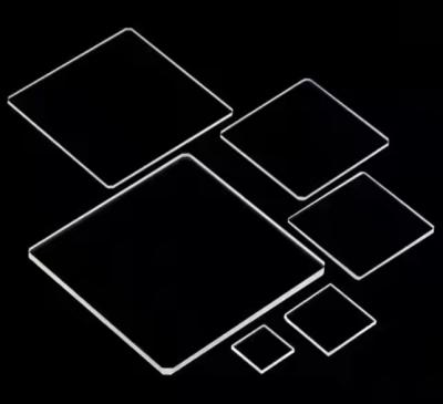 China Customize Different Sizes High Temperature Resistant Transparent Quartz Glass Plate for sale