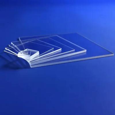 China Transparent Quartz Glass Plate Set Affordable Durable for Lab Equipment in Multiple Sizes 1mm 1.3mm 1.6mm 2mm for sale