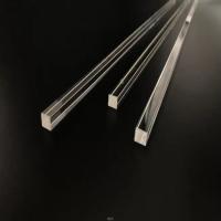 China Heat Resistant Customized Translucent Quartz Glass Tubes With One End Open for Industrial Laboratory for sale